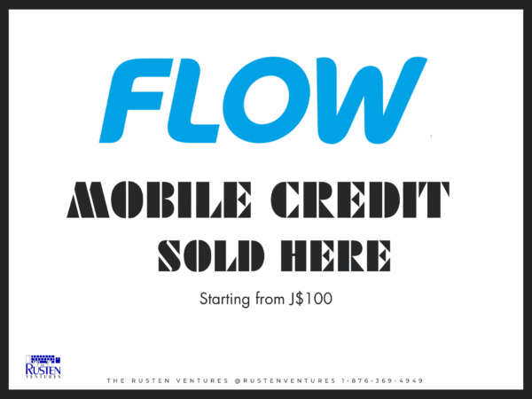 Flow Jamaica Prepaid Mobile Credit - Direct Top-Up - Cartmazing